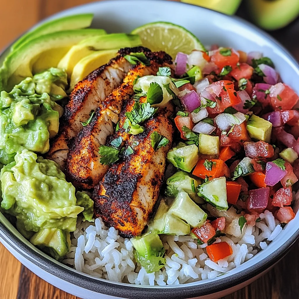 Blackened Fish Taco Bowls
