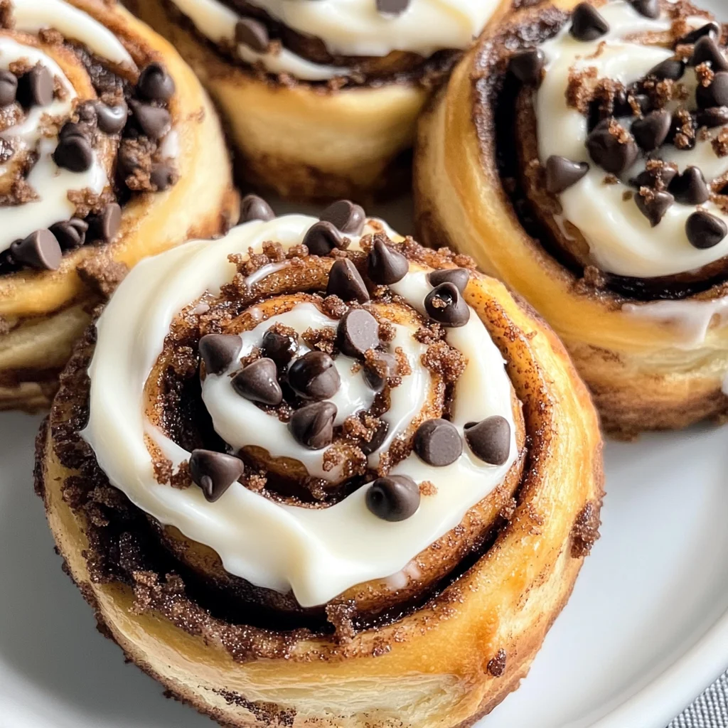 Chocolate Chip Cinnamon Rolls