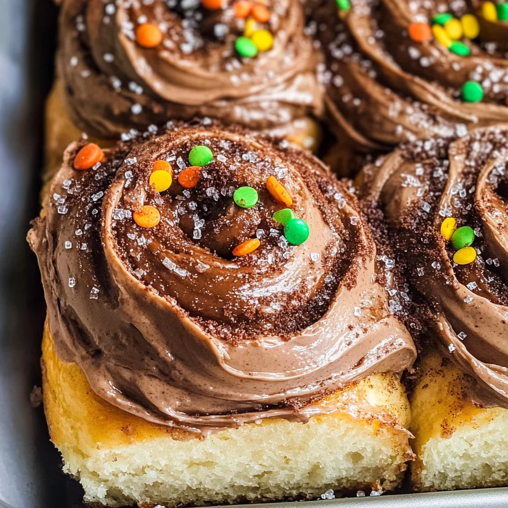 Chocolate Orange Cinnamon Rolls