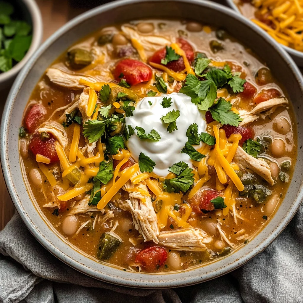 Easy White Chicken Chili Recipe (Stovetop or Crockpot)