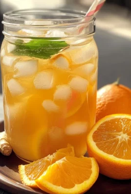 Iced Orange Ginger Green Tea