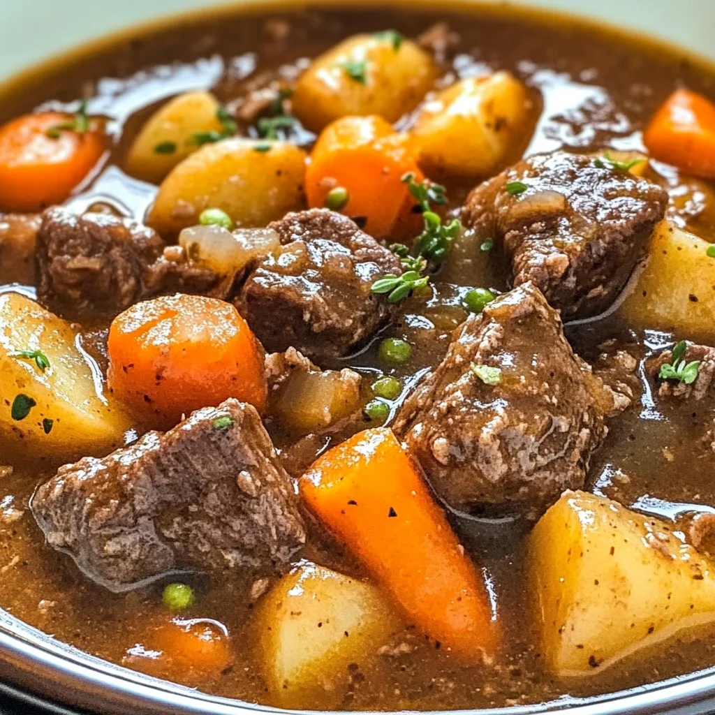 Hearty Slow Cooker Beef Stew Recipe for Cozy Nights