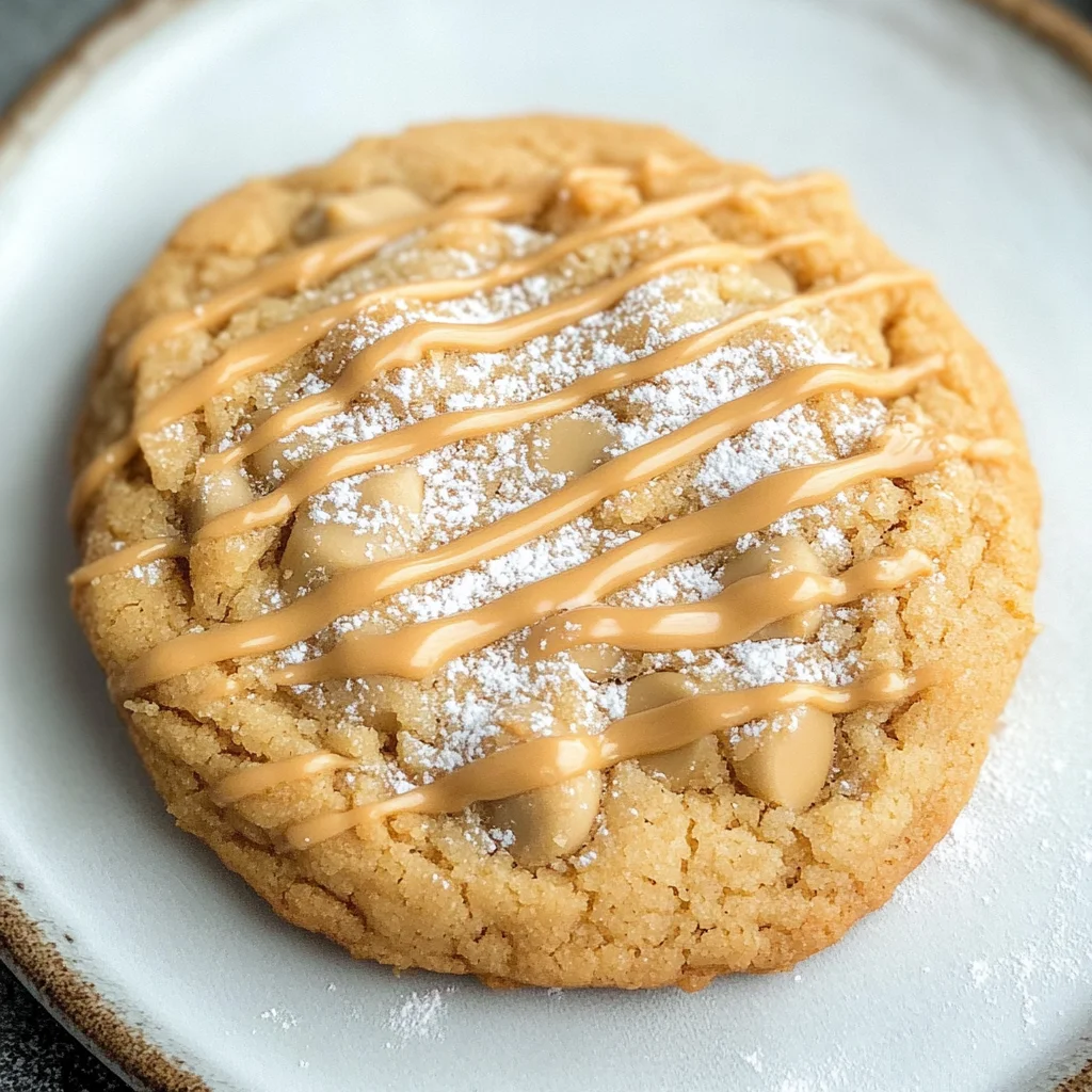 Ultimate Crumbl Peanut Butter Cookie Copycat
