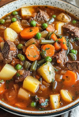 Vegetable Beef Soup Recipe