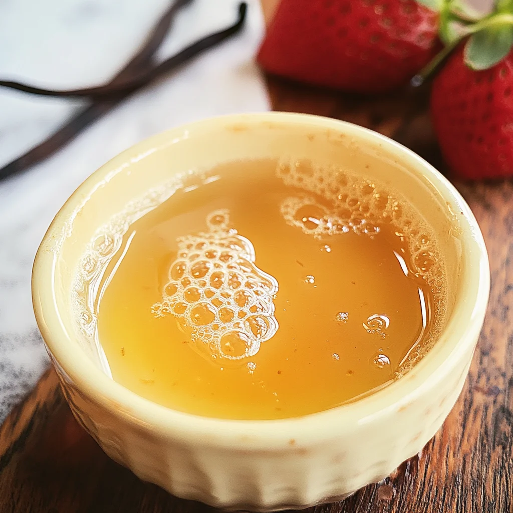 Dutch Honey Syrup (Vanilla Butter Syrup Recipe)