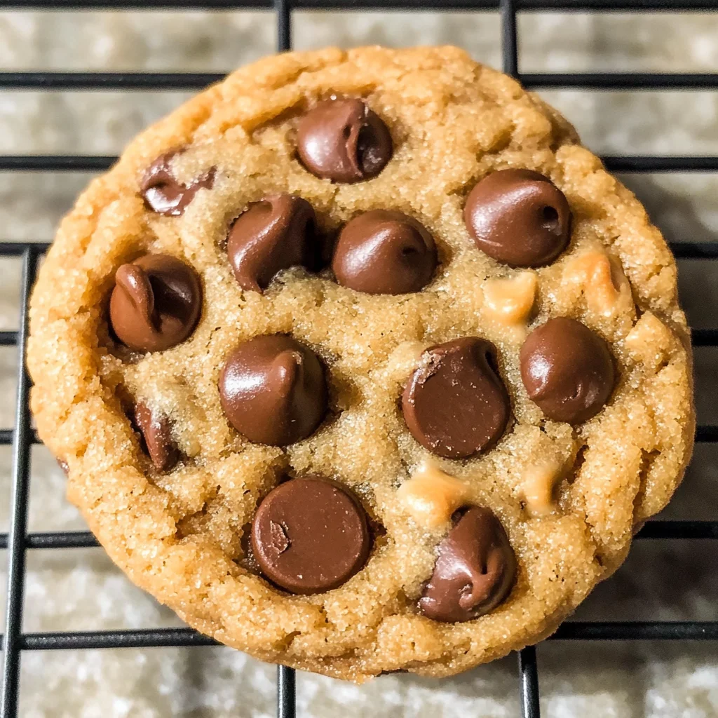THE BEST CHOCOLATE CHIP PEANUT BUTTER COOKIES