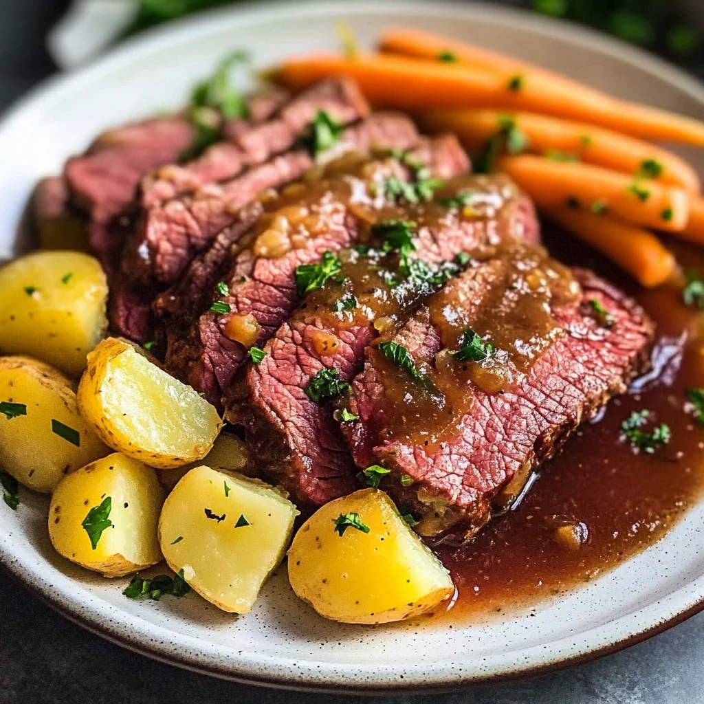 Slow Cooker Guinness Corned Beef