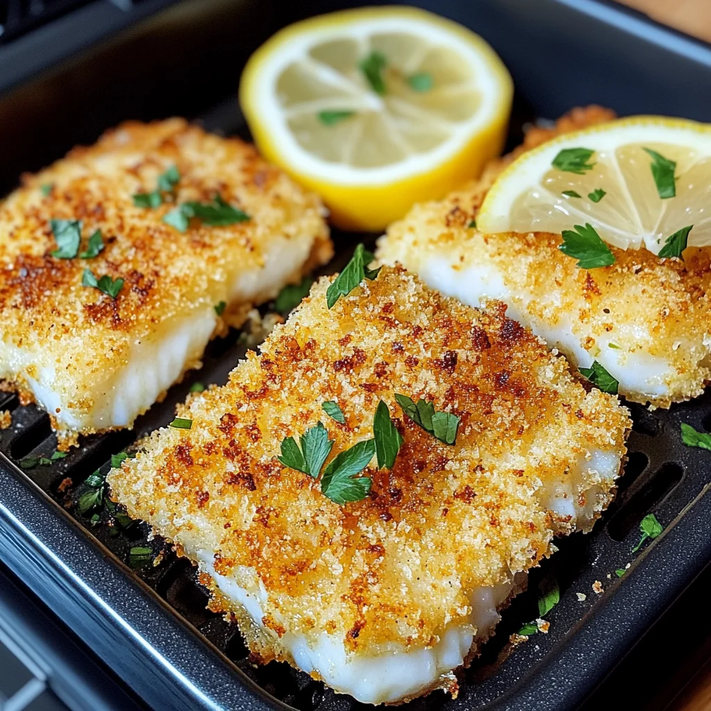 Crispy Air Fryer Cod Fish