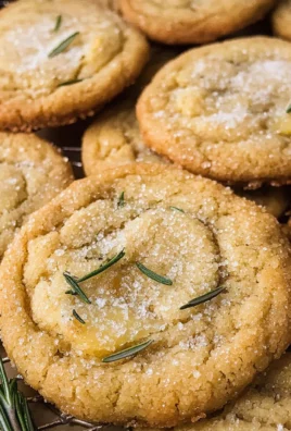 Rosemary Cookies with Lemon Sugar
