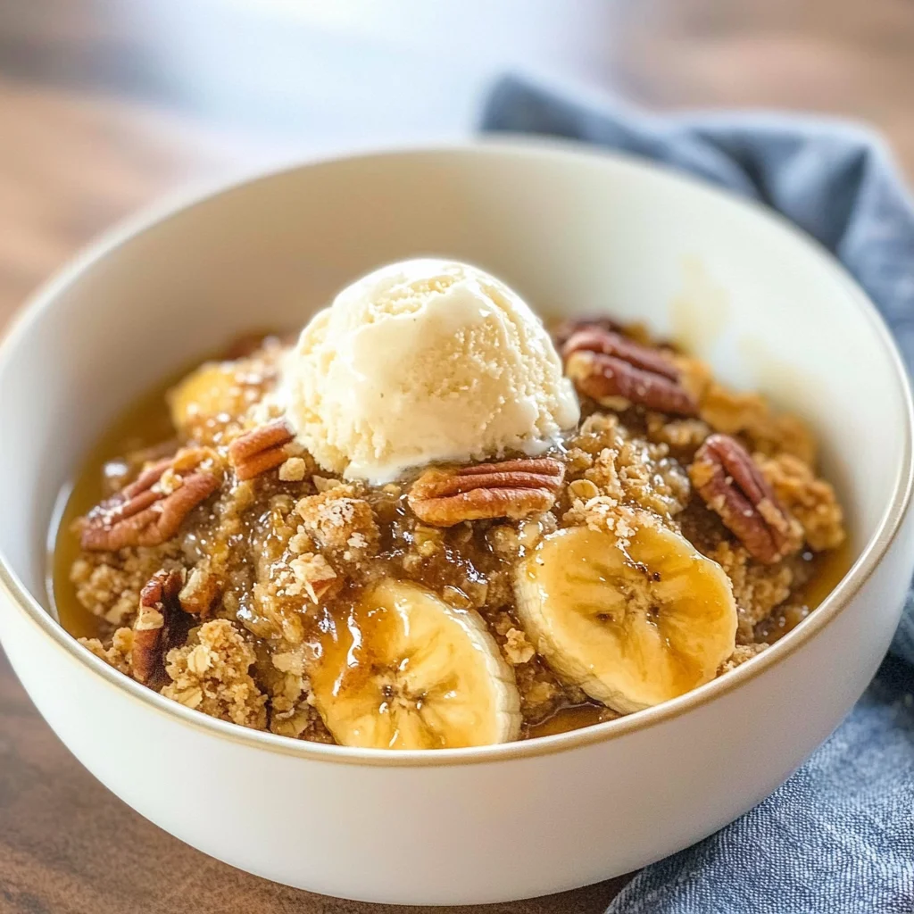 Banana Crumble