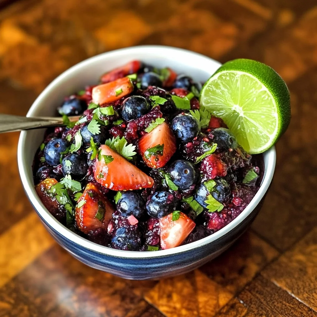 Blueberry Salsa
