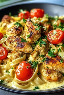 One Skillet Bold Cajun Chicken Alfredo