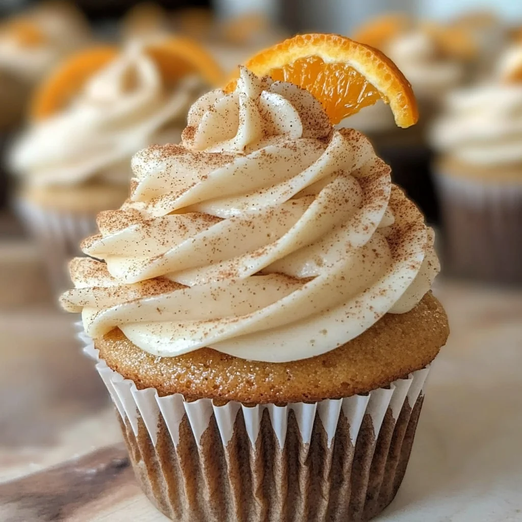 Orange Spice Cupcakes