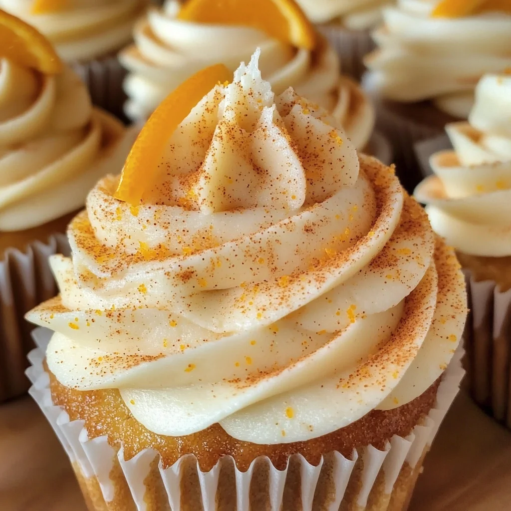 Orange Spice Cupcakes