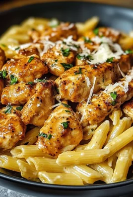 Spicy Cajun Honey Butter Chicken & Pasta